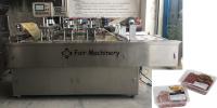 China 1800BPH Food Box Sealing Machine , VAC60 PLC Vacuum Nitrogen Sealer Machines for sale