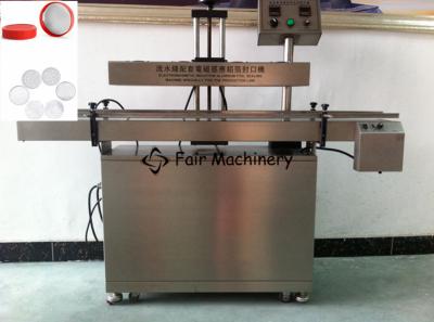 China 2.9KW 50HZ PET Bottle Capping Machine , 50BPM Aluminum Foil Induction Sealing Machine for sale