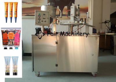 China AC220V 20pcs/min Ultrasonic Tube Sealing Machine 0.8Mpa Cosmetic Tube Filling for sale