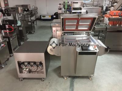 China 0.9KW 110VAC Industrial Vacuum Sealing Machine Nozzle Vertical Packing 2BPM for sale