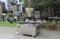 China 2.8KW Spice Bottle Filling Machine , 30BPM 500G Bottle Powder Filling Machine for sale