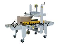 China 220VAC SS304 Carton Sealing Tape Machine case Erector Left Right Drive 50Hz for sale