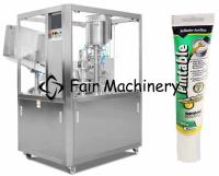 China 0.6MPa Soft Tube Filling Machine , 2.2KW 40B/Min Lotion Tube Sealer for sale