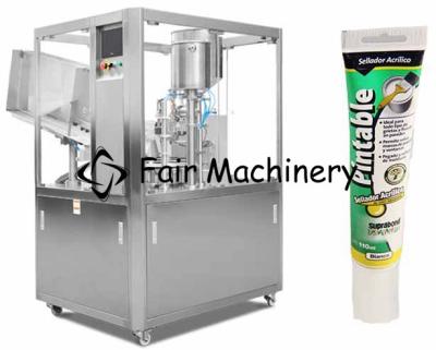 China 0.6MPa Soft Tube Filling Machine , 2.2KW 40B/Min Lotion Tube Sealer for sale