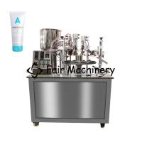 China 0.6Mpa 300ML Tube Filling Sealing Machine Skin Care Cosmetic Product 3.3Kw for sale
