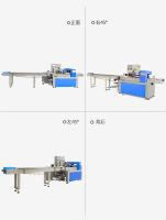 China 3PH 30BPM Pillow Packing Machine Face Mask Auto Extruding 3.4Kw for sale