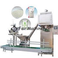 China 25kg Rice, coffee beans, corn kernels  granules Filling Machine , 304 stainless steel for sale