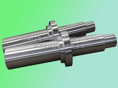China Diameter 200 - 800mm , 42CrMo4, Bright Skin Screw Forged Steel Shaft For Mining / Chemical Industrial for sale