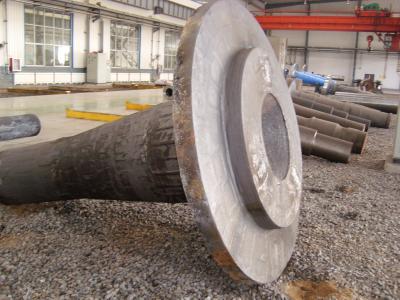 China Ultrasonic Turbine Forged Carbon Steel Machining Shaft for Power Equipment Max Weight 100 Tons for sale