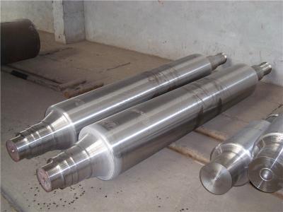 China Custom Forming Rolls For Rolling Mills  Steel Forging Cast Iron Roll Length 2350 - 2800 mm for sale