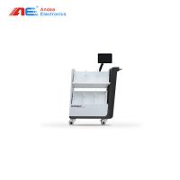 China Mobile Inventory Trolly RFID Smart Library Book Management Device for sale