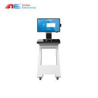China RFID Library Book Self - Service Check - In And Check Out Kiosk Machine 27 Inches Touch Screen With Face Recognition for sale
