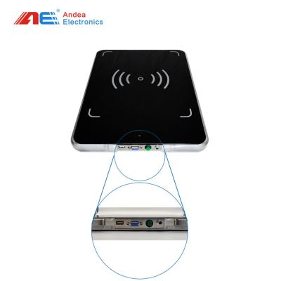 China Shielded Integrated RFID Reader HF 13.56Mhz 45cm Long Range USB RFID Reader ISO 15693 Writer for sale