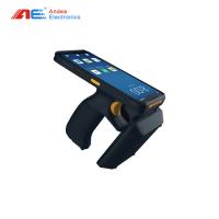 China Handheld RFID Reader Has Number Keyboard For Warehouse Management 13.56MHz PDA for sale