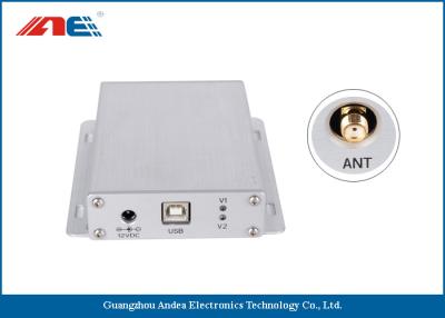 China Aluminum Alloy IOT RFID Reader HF Type Host And Scan Work Mode Support EMI Detection for sale