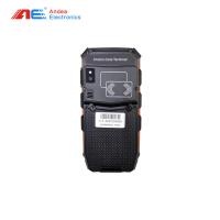 China 16GB ROM Wifi RFID Reader Portable , RFID Barcode Reader With 4500mAh Lithium Polymer Battery for sale