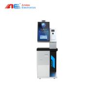 China Touch Screen Kiosk All In One Automatic Query Machine RFID Self Service Kiosk For Multiple Book Check In And Out for sale