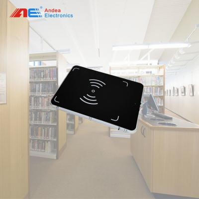 China Library Book Borrow And Return Machine With USB Interface Integrated RFID Reader 46cm Reading Distance for sale
