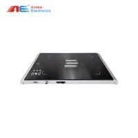 China Metal Shielded PAD RFID Reader RFID USB Reader Writer For 13.56MHz HF ISO15693 Librarian Workstation for sale