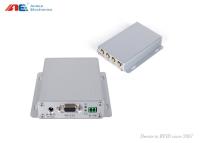 China 4 Channels RFID Stationary Reader , RFID HF Reader Host And Scan Work Mode for sale