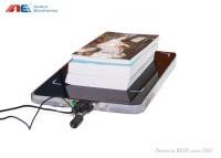 China ISO15693 Library RFID Reader Staff Workstation For Books Check In / Out Acrylic Surface for sale