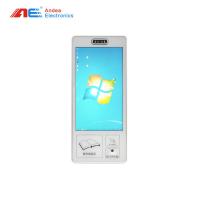 China RFID Barcode Scanner With Screen Bookshelf Wall Mount Kiosk For Book Borrow And Return for sale