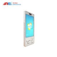 China RFID Barcode Scanner With Screen Bookshelf Wall Mount Kiosk For Book Borrow And Return for sale