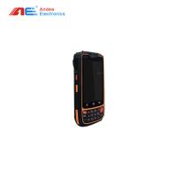 China RFID Handheld Reader PDA Number Keyboard 28cm Scanner Reading Range HF With Indicator Light for sale