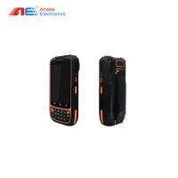China RFID Handheld Reader PDA Number Keyboard 28cm Scanner Reading Range HF With Indicator Light for sale