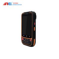 China RFID Handheld Reader PDA Number Keyboard 28cm Scanner Reading Range HF With Indicator Light for sale