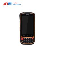 China RFID Handheld Reader PDA Number Keyboard 28cm Scanner Reading Range HF With Indicator Light for sale