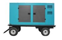 China 80kva Trailer Type Water Cooled Diesel Generator With Soundproof Canopy for sale
