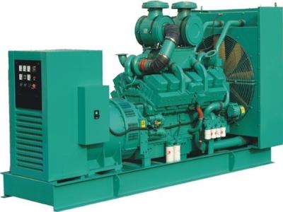 China Diesel Fuel Open Type Diesel Generator Rated Power 750KVA / 600KW Cummins KTA38 for sale