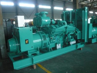 China 50HZ CUMMINS Generator Set Rate Power 1500KVA/1200KW 240V/415V Electric Start for sale