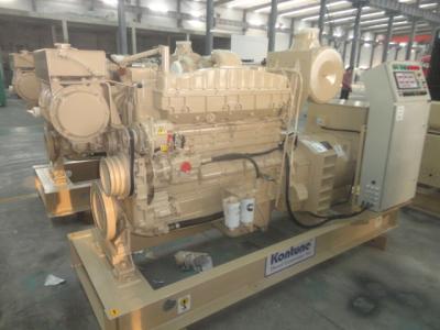 China 400KW / 500KVA Marine Diesel Generator Set Compact Unit Low Fuel Consumption for sale
