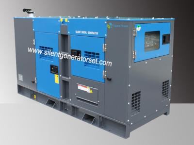 China Silent Type 100kva Cummins 80kw Diesel Generator Three Phase Four Stroke for sale