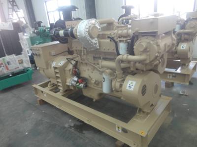 China 60HZ Marine Diesel Generator Set 200KW / 250KVAMP Low Oil Pressure Shutdown for sale