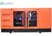 China Red Rainproof Silent Diesel Generator Set 1500 RPM 160KW / 200KVA for sale
