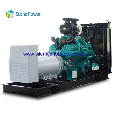 China Water Cooling Open Diesel Generator 50HZ / 1500rpm With KAT50-G8 Cummins Engine for sale