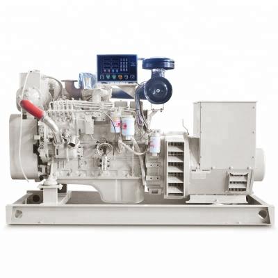China 75KW 6 Cylinders Powerful Silent Marine Generator Set 50hz Cummins 6BT5.9GM83 for sale