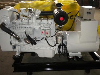 China CCS Certification Marine Diesel Generator Set 85kw / 106kva Prime Output Power for sale