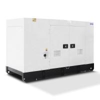 China Durable CUMMINS Diesel Generator Set 60KVA 48KW 50HZ Frequency White Color for sale
