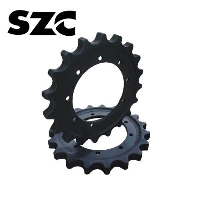 China Wear Resistance Excavator Drive Sprocket Bulldozer Sprocket High Rigidity for sale