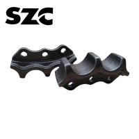 China Black D6D  Bulldozer Segment Dozer Undercarriage Parts for sale