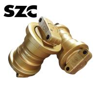 China PC35MR-1 PC30 PC28UU Excavator Track Roller 50Mn 40MnB Material for sale