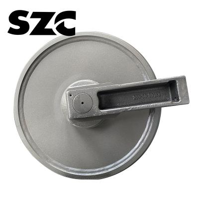 China PC200 PC300-1 E320 E200 E200b Excavator Track Idler Undercarriage Idler HRC48-54 for sale
