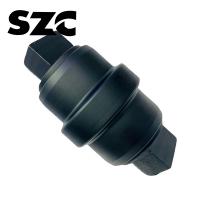 China Black TB235 Takeuchi Excavator Carrier Roller Forged Polished for sale