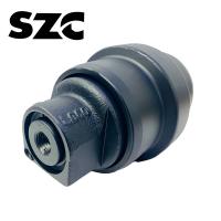 China Black TB235 Takeuchi Excavator Carrier Roller Forged Polished for sale