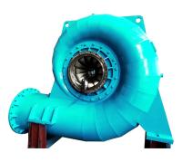 China 20m-300M Rated Water Head Francis Turbine Generator With 300KW-20MW Rated Power for sale