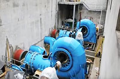 China Vertical or Horizontal Francis Water Turbine Generator Stainless Steel Runner for sale